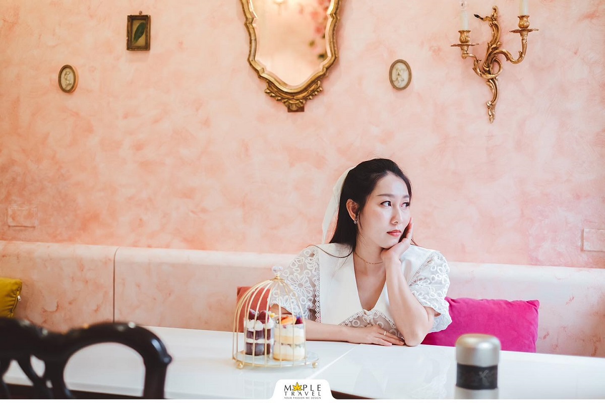เมเปิลพาชิลล์ คาเฟ่บ้านสีชมพู Ang Ku Tea House - Maple Travel
